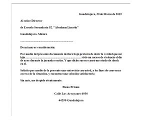 Carta Bajo Protesta De Decir Verdad Formatos Y Ejemplos Word Para