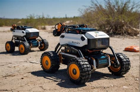 Premium Photo Autonomous Robots Exploring Rough Terrain
