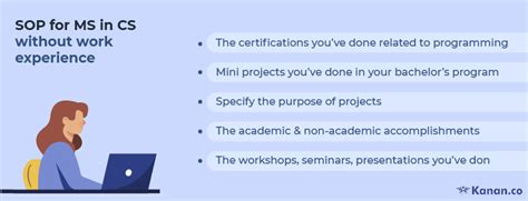 SOP For MS In Computer Science Sample Format Tips PDF