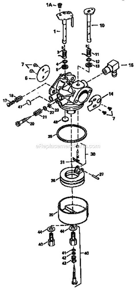 Craftsman Blower Carburetor Diagram