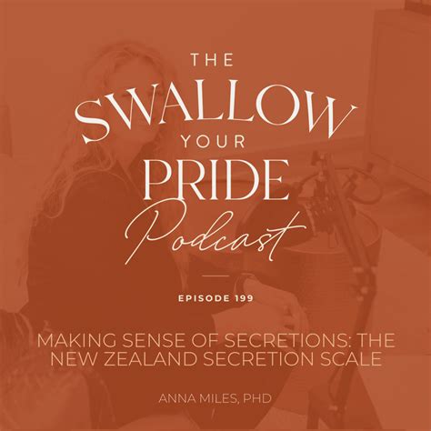 199 Making Sense Of Secretions The New Zealand Secretion Scale Anna