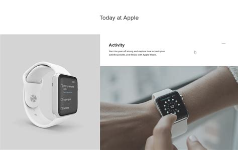 Apple Watch Landing Page Concept On Behance