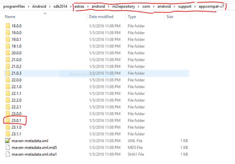 android why gradle attemps to download appcompat again stack overflow