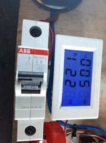 AC MCB With Voltage And Current Meters Download Scientific Diagram