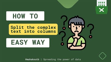The Easiest Way To Split Complex Text Into Columns In Excel YouTube