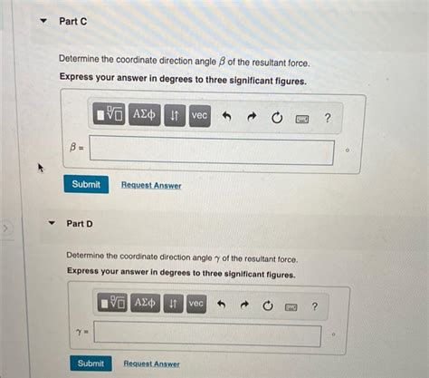 Solved Part Adetermine The Magnitude Of The Resultant