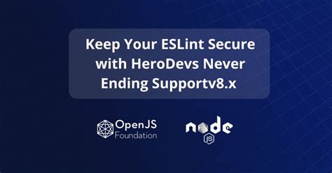 Openjs Foundation On Linkedin Eslint Openjs Nes