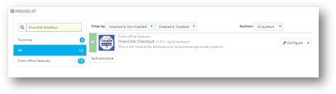 Prestashop One Click Checkout User Manual Knowband