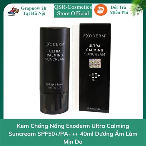 Exoderm Ultra Calming Suncream Spf50pa 40ml Moisturizes And