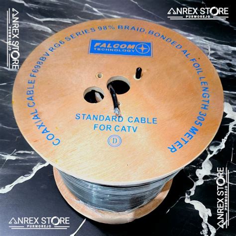 Falcom Cable Rg6 F698bv 98 Braid Antenna Cable Parabolic Cable