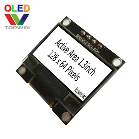 topwin 1 3inch oled display module spi i2c with ssd1306 topwin