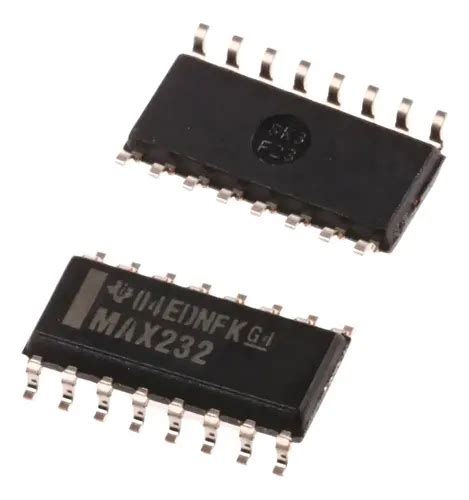100x Circuito Integrado Smd Max232cse Max232 Soic 16 Parcelamento