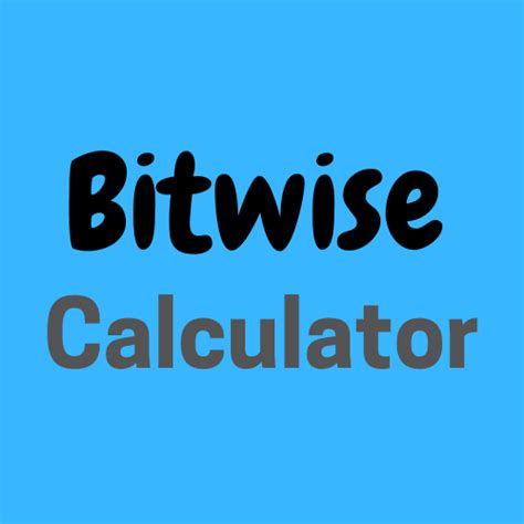 Best Bitwise Calculator Best Bitwise Calculator