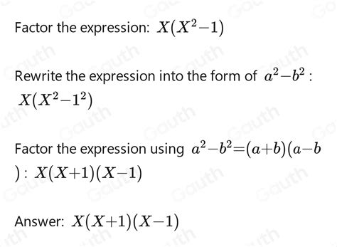 solved factorise fully x 3 x [algebra]