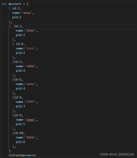 解析javascript数组转树形结构的实现过程 Csdn博客 解析javascript数组转树形结构的实现过程 Csdn博客