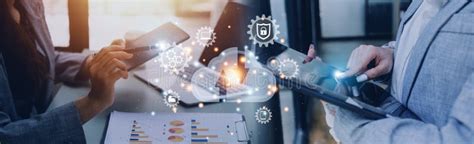 Man Showing Virtual Screen With Cloud Computing Diagram Cloud Technology Data Storage Stock