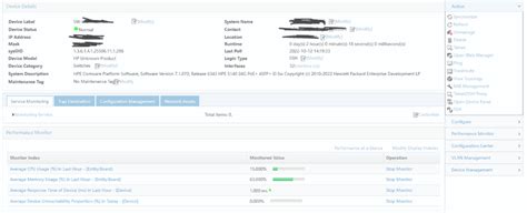 HPE IMC For HPE FlexNetwork Network Management