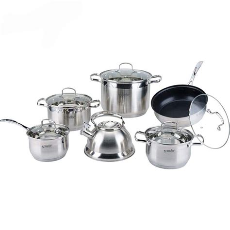 უჟანგავი ფოლადის ქვაბების ნაკრები Zepter Zp 2777