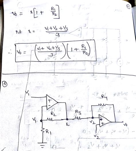 find the output voltage vo as an expression in terms of the input