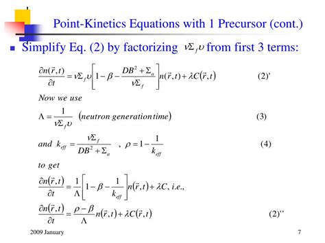 Ppt Kinetics With Delayed Neutrons Powerpoint Presentation Free Download Id 1345016