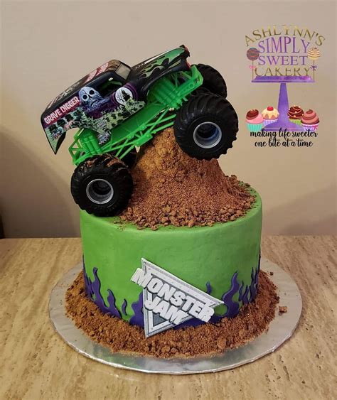 Monster Jam Monster Truck Grave Digger Birthday Party
