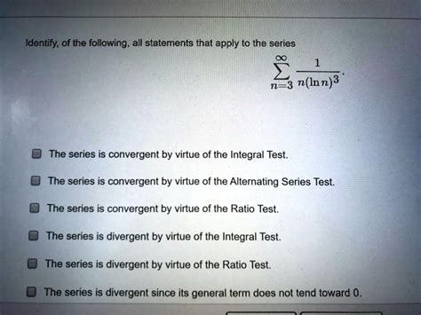 Solved Identify Of The Following All Statements That Apply To The