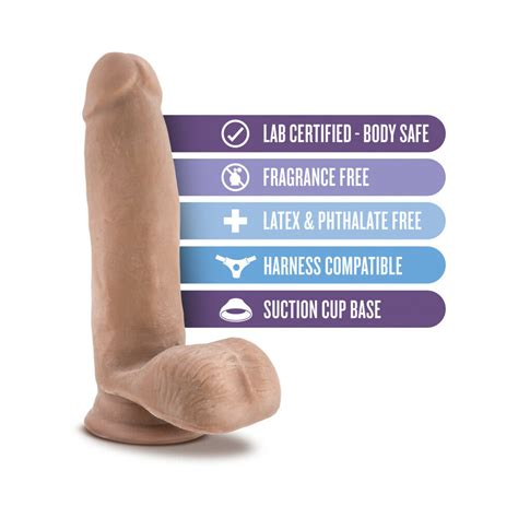 Au Naturel 7 Inch Sensa Feel Dildo Latin