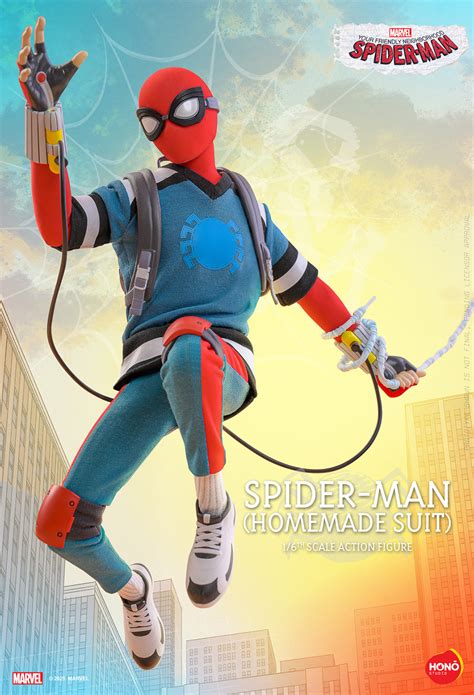 Spider Man Homemade Suit Sixth Scale Figure Alter Ego Comics