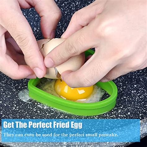 Silicone Egg Ringnon Stick Egg Cooking Ringsegg Mcmuffins Mold