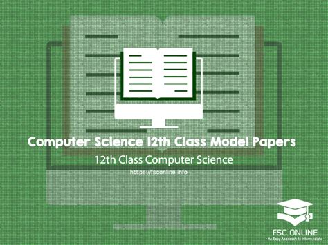 Computer Science 12th Class Model Papers 2024 Download Pdf