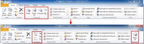 how to set reply to all warning eliminate reply all button in outlook