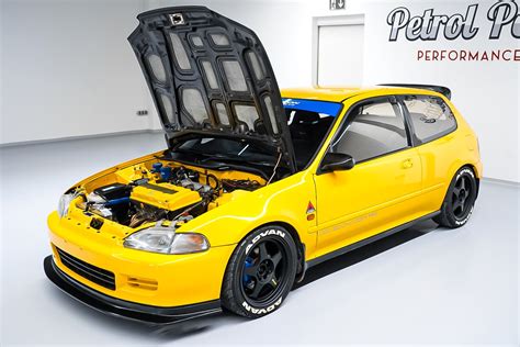 Jdm Civic Eg6 Sir S Sunlight Yellow Spoon Sports Petrol Positive