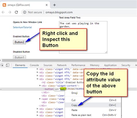 Selenium About ID Locator In Detail QAFox