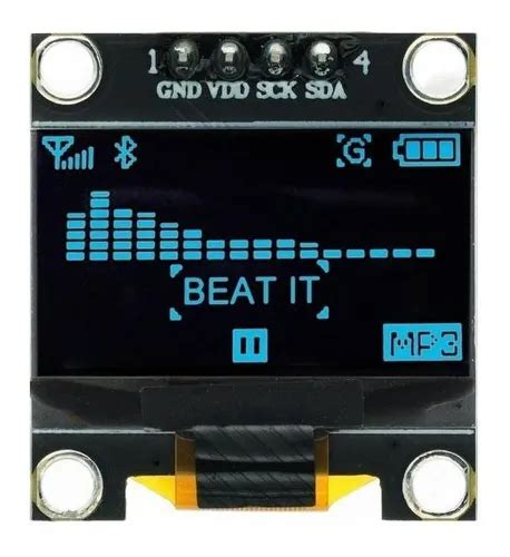 modulo display tela oled 0 96 i2c ssd1306 lcd arduino pic mercadolivre