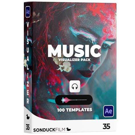 Music Visualizer Pack 100 Audio Templates After Effects Sonduckfilm