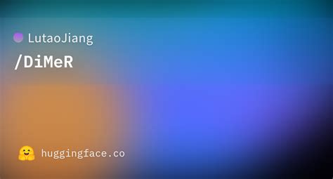 Lutaojiang Dimer · Hugging Face