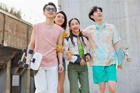 야외 젊은 스케이트 보드 청소년 사진 무료 다운로드 Lovepik