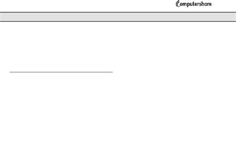 Computershare Transfer Request ≡ Fill Out Printable Pdf Forms Online