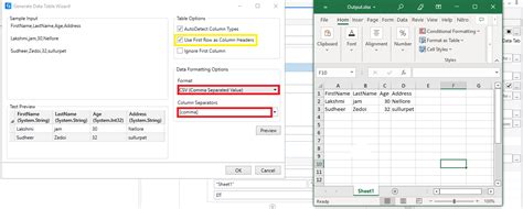 How To Read Comma Seperated Data From Word Document To Excel Studio