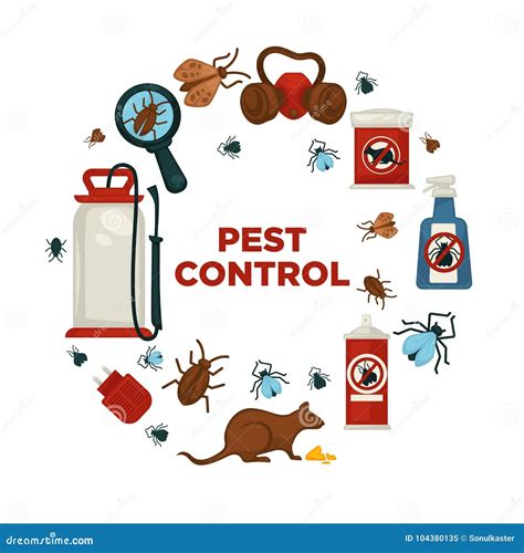 Extermination Or Pest Control Service Company Information Poster