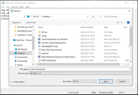 2 Ways To Reset Windows Backup To Default In Windows 11 10