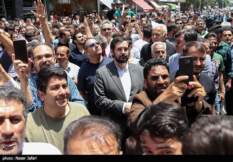 المرشح مسعود بزشکیان یزور سوق شوش فی العاصمة طهران الأخبار تقاریر