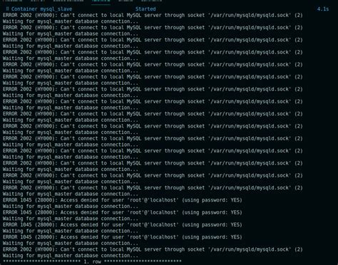 Mysql57 · Issue 8 · Vbabakdocker Mysql Master Slave · Github