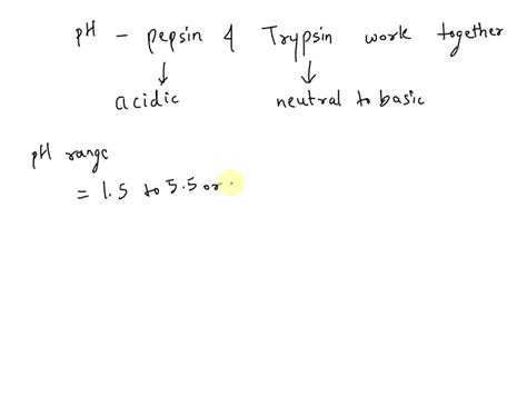 SOLVED If Pepsin And Trypsin Had To Function Together Which PH Would Produce The Highest