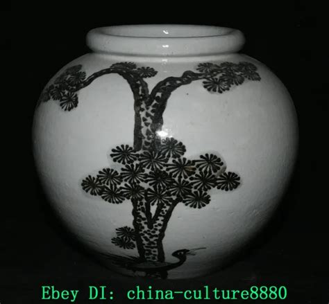10 VIEUX PIN En Porcelaine Koryo Dynastie Rare Crock Pot Jar Bowl EUR