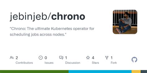 Github Jebinjebchrono Chrono The Ultimate Kubernetes Operator For