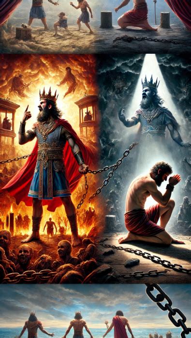 The Tale Of King Manasseh A Journey From Wickedness To Repentance By