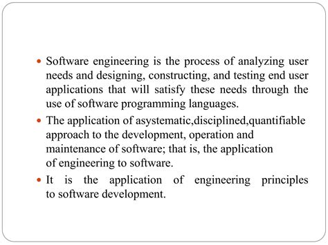Software Specifications With Details Exp Ppt
