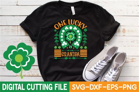 One Lucky Grandpa Svg Graphic By Craftstore · Creative Fabrica