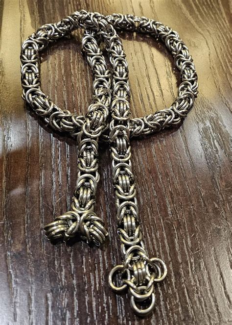 Load Strength Of Byzantine Weave R Chainmailartisans